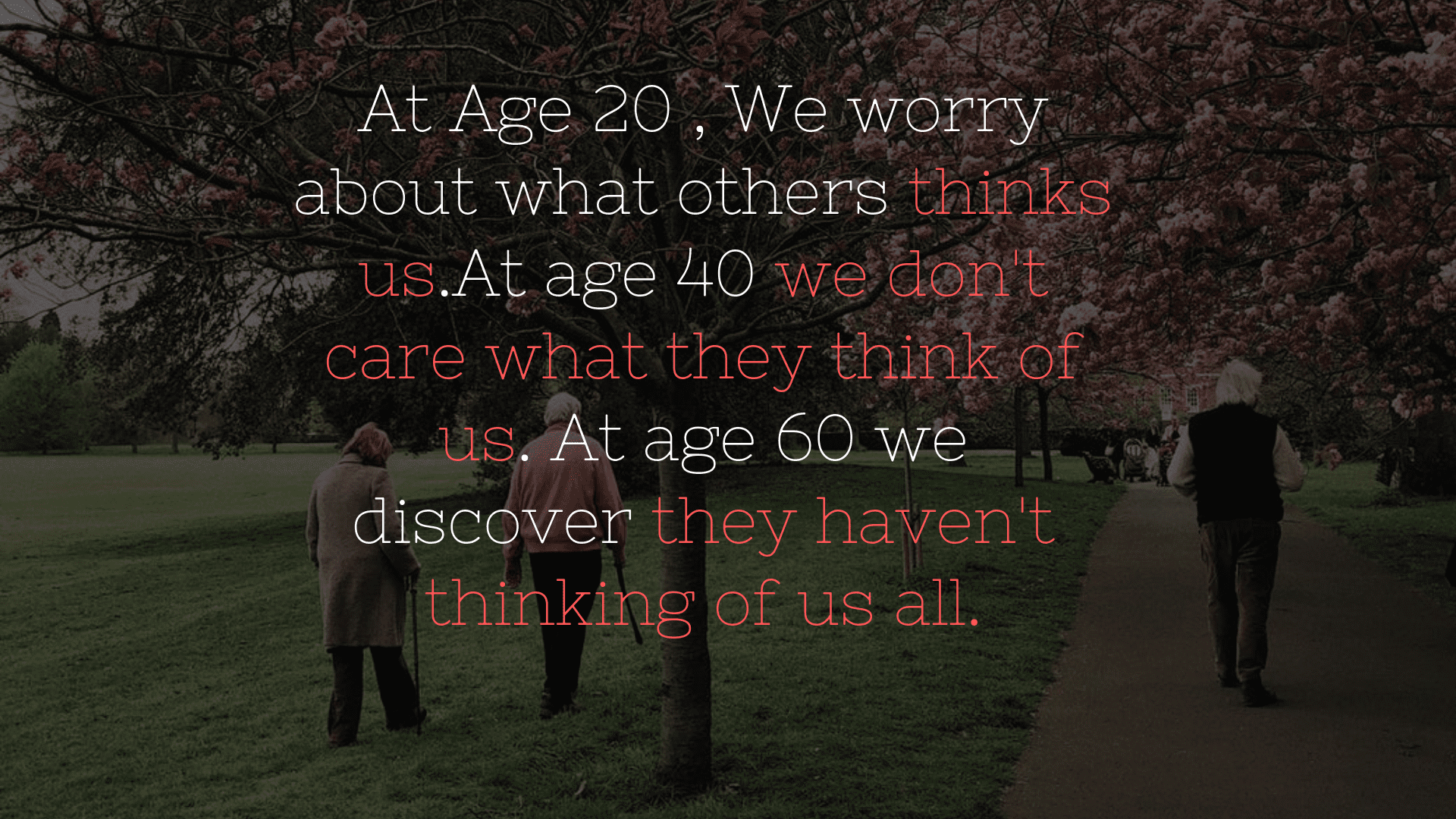 Things To Consider As You Get Older! - Trendpickle