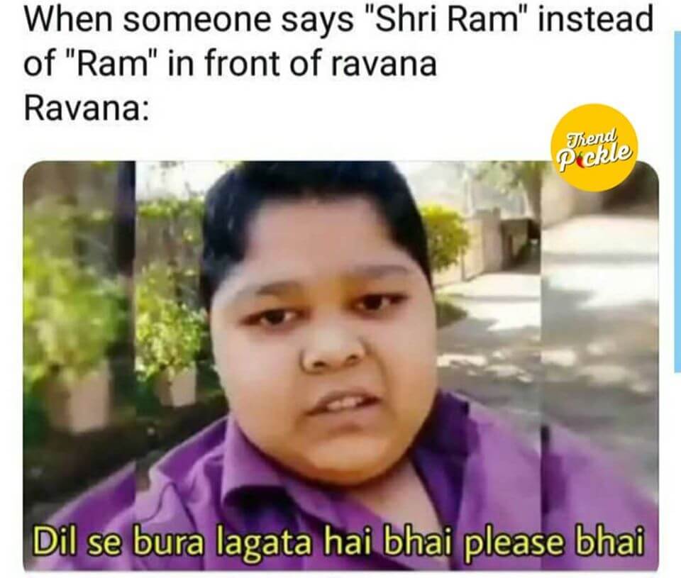 Top 15 Ramayana Memes Which Trended All Over The Internet - TrendPickle