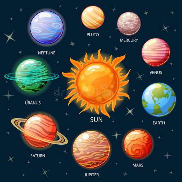 What Are The Colors Of The Different Planets In Our Solar System ...