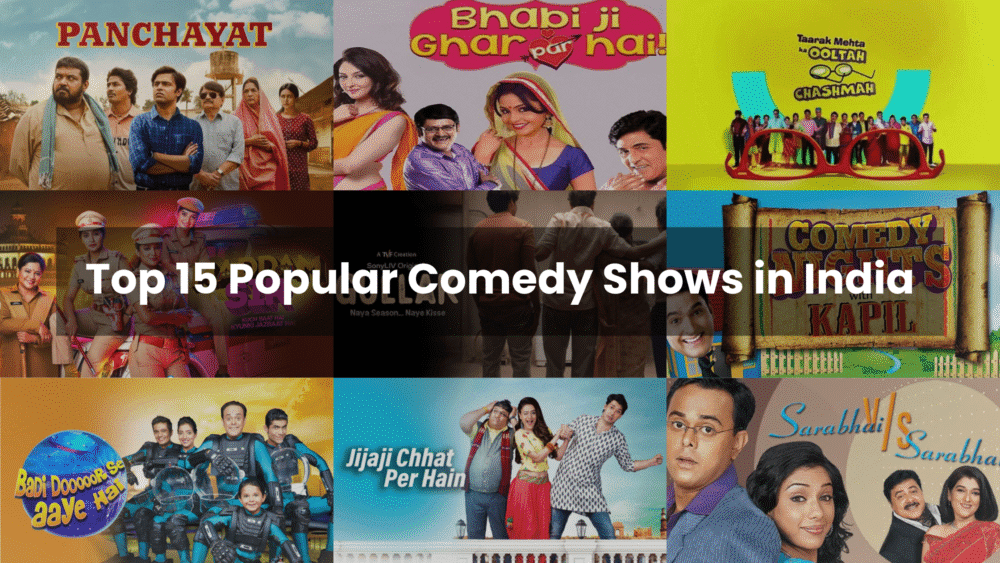 Top 15 Popular Comedy Shows In India 2026